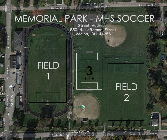 Memorial Soccer Complex - Medina Invitational Soccer Tournament